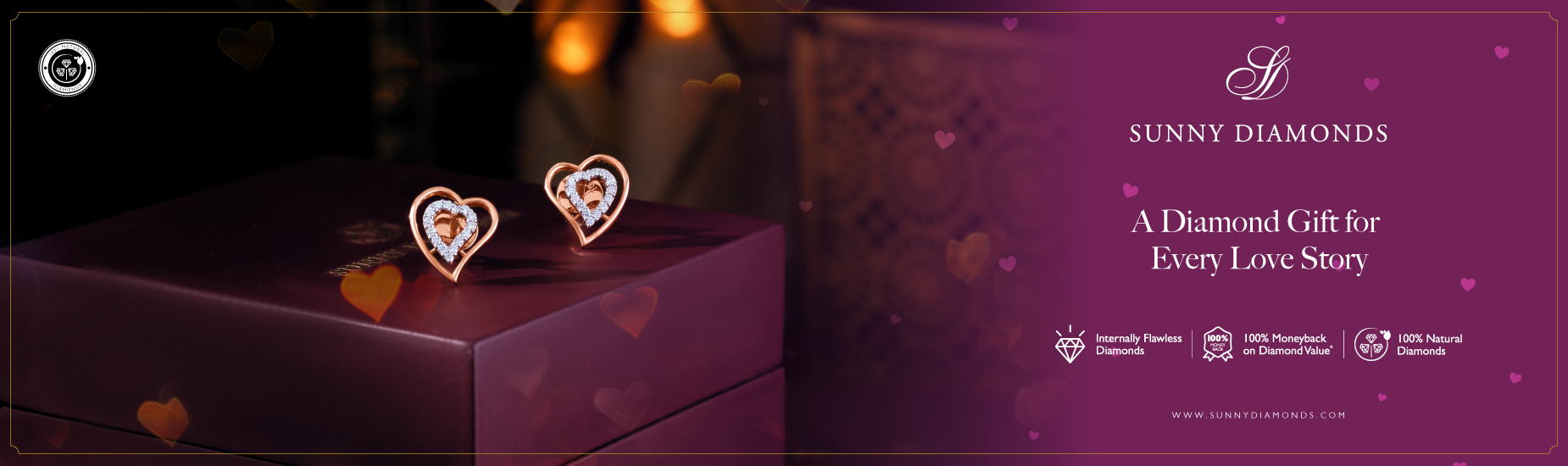 Buy Diamonds Online | Diamond Jewellery Store - Sunny Diamonds