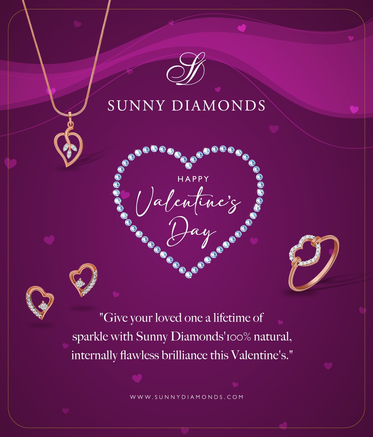 Buy Diamonds Online | Diamond Jewellery Store - Sunny Diamonds